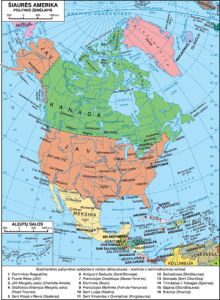 Šiaurės Amerika – VILNIAUS VIRŠULIŠKIŲ MOKYKLA